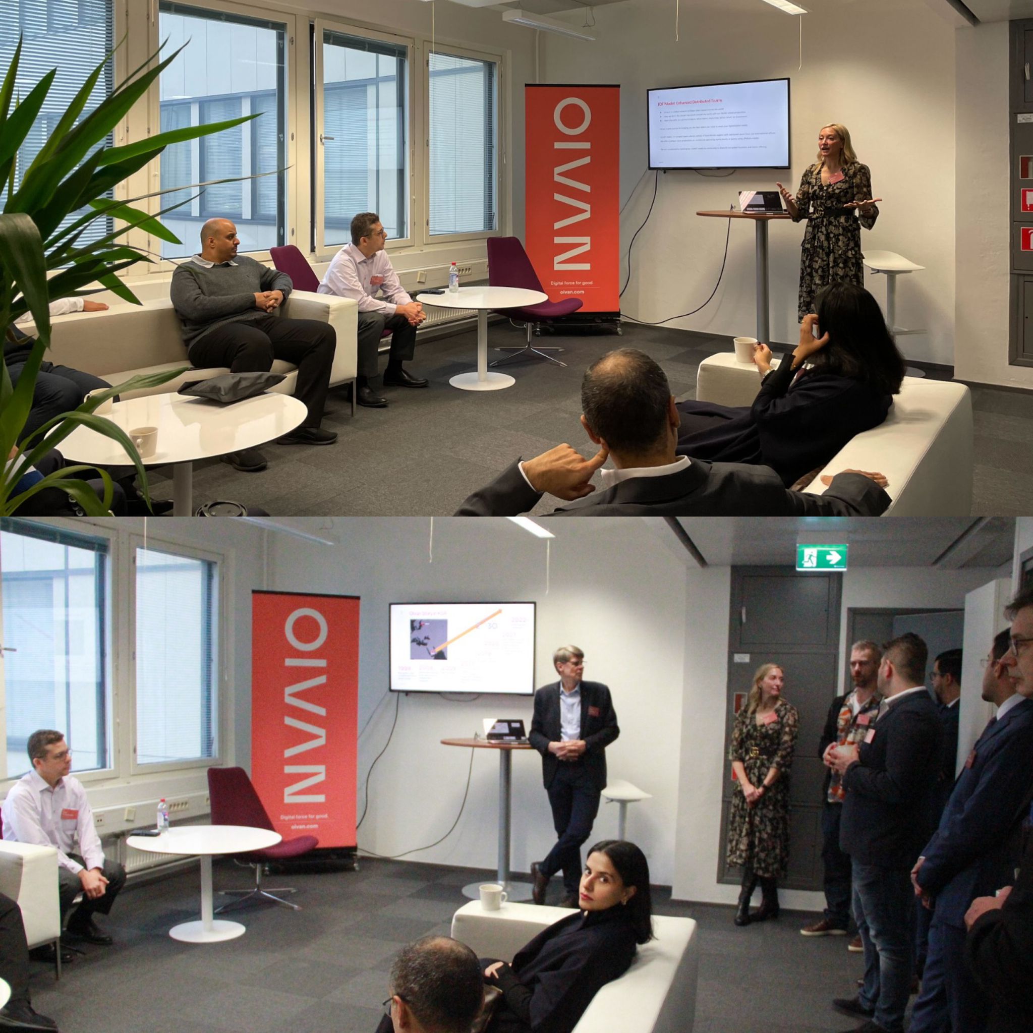 Saudi-Arabian Business Delegation visit to Oivan’s office - Oivan